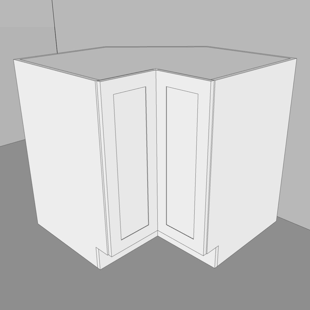 Lower Corner Cabinets — Affordable Kitchens.ca